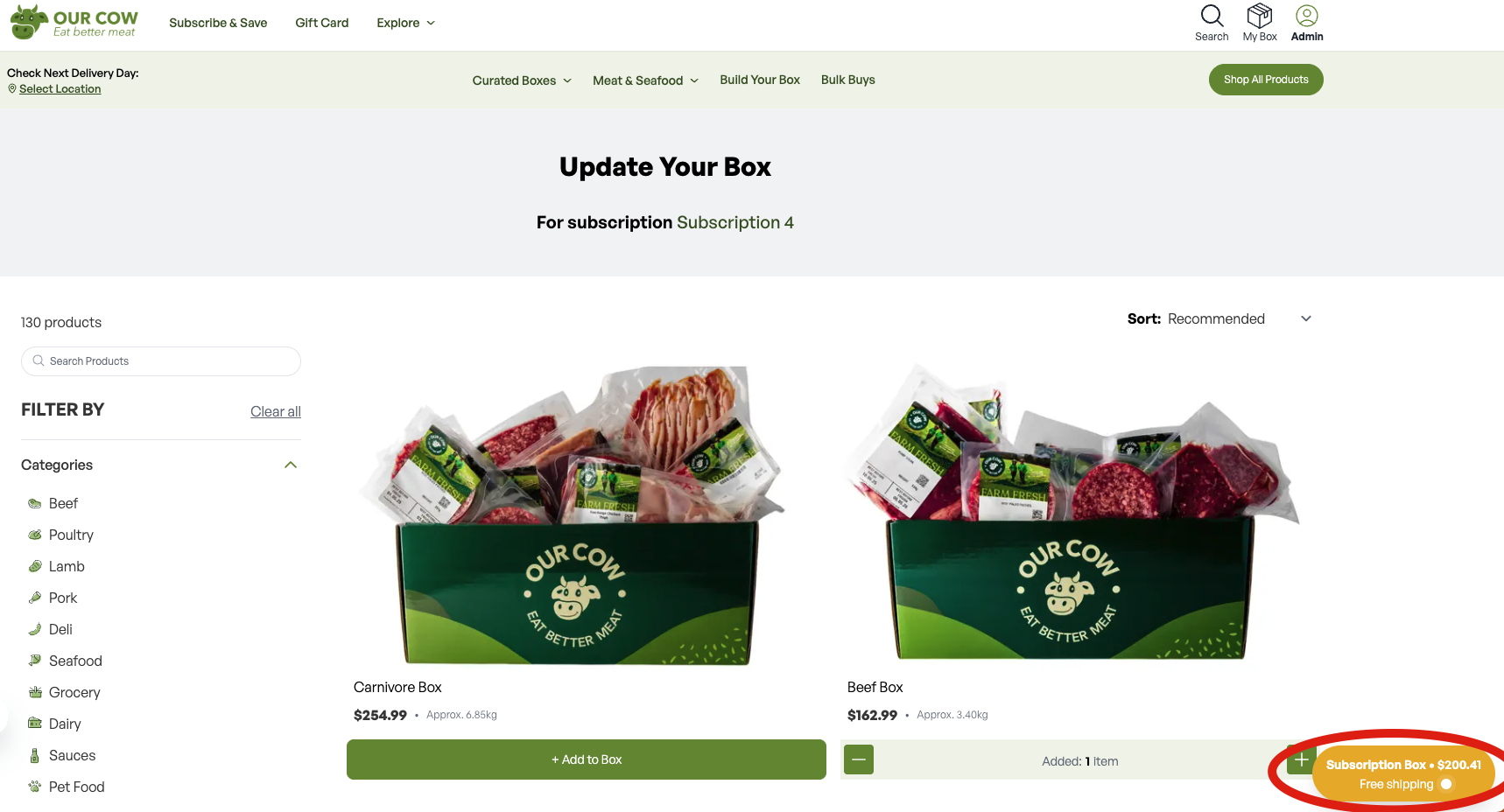 How do I edit my box? – Our Cow